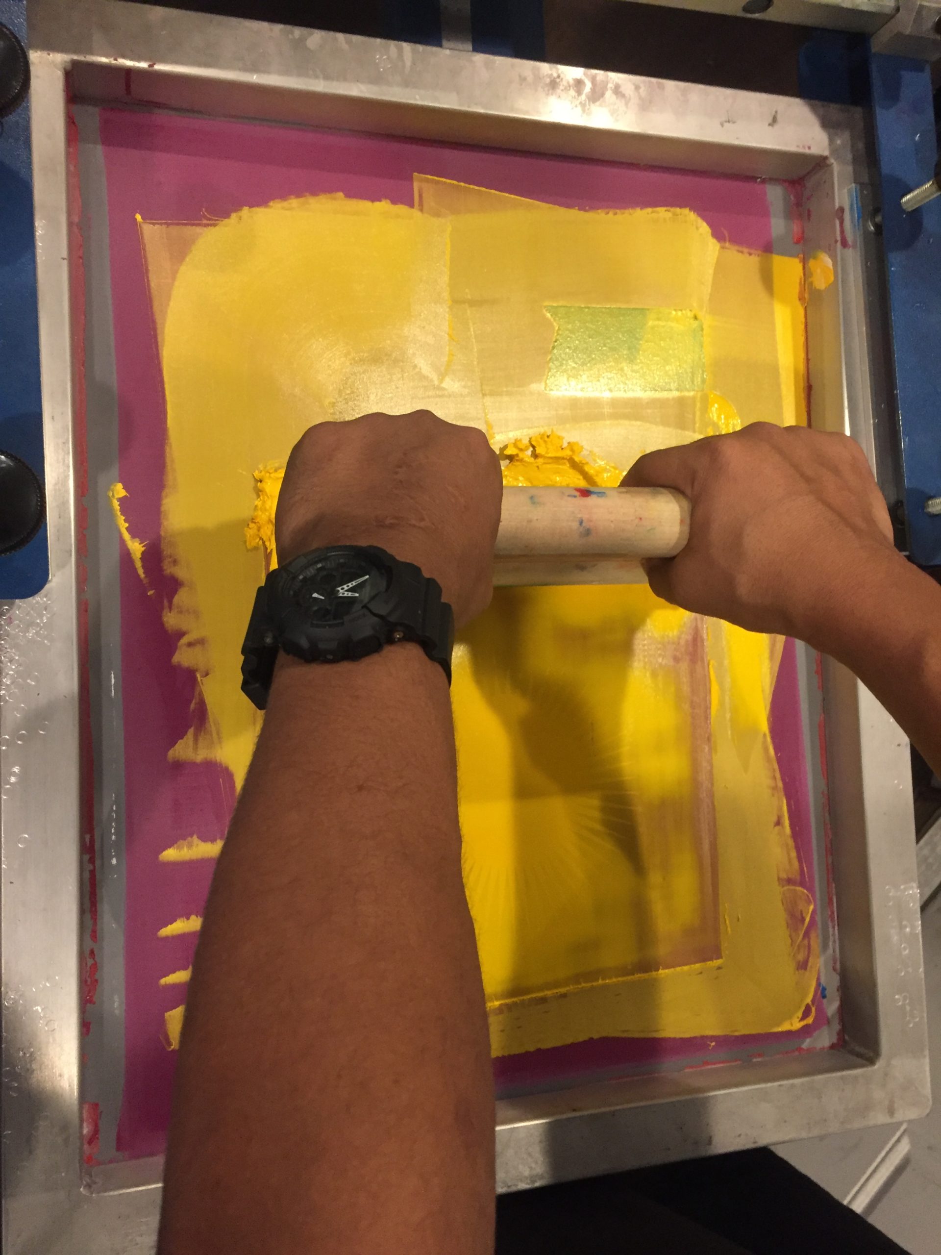 What is screen printing?