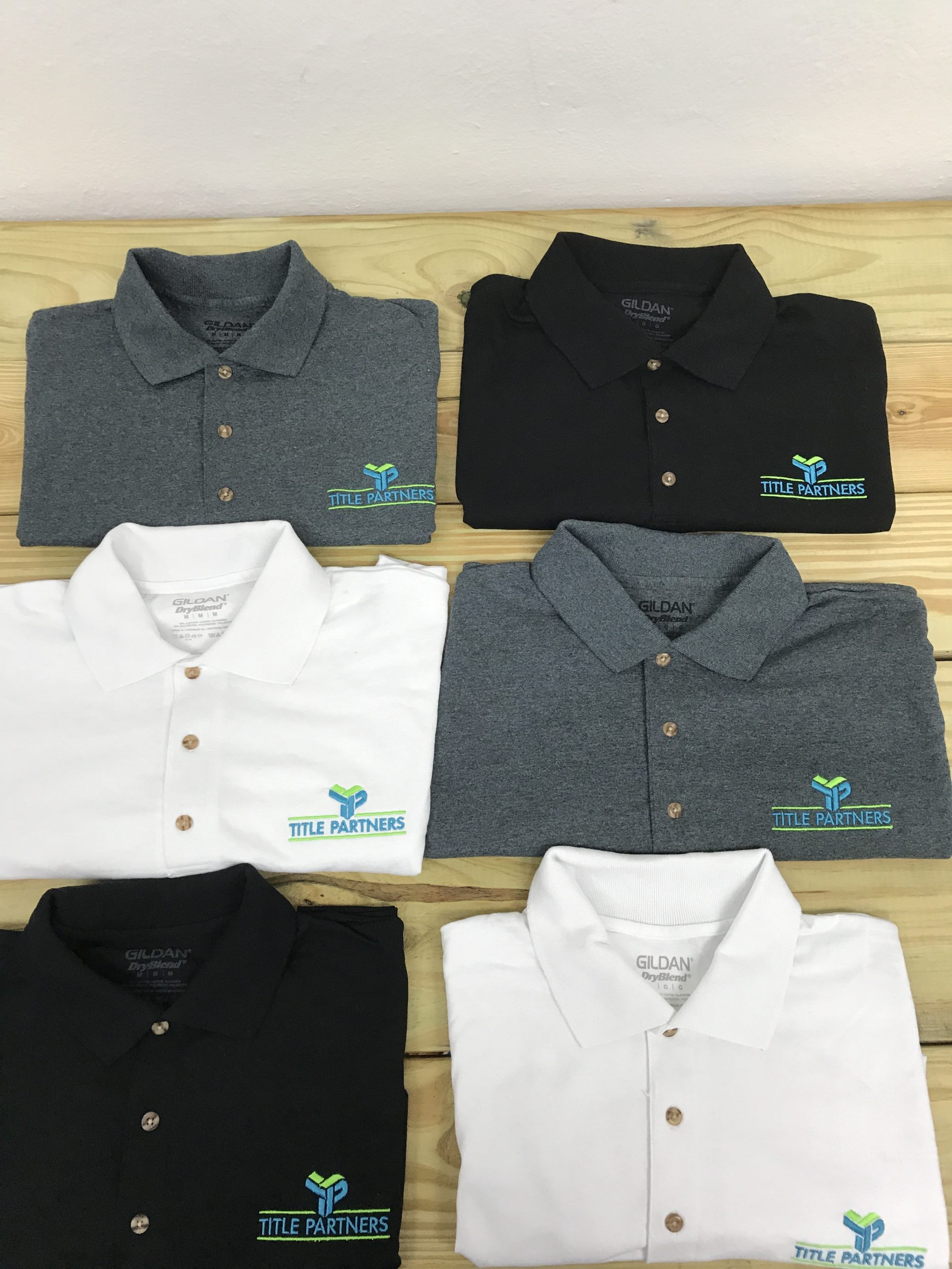 Business uniforms with embroidery or screen printing for you to consider!