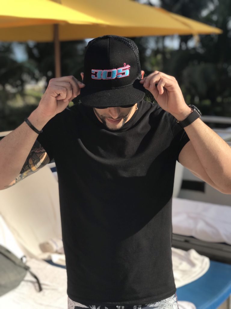 Miami Vice 305 Hat - Stares Group | T-Shirt Printing and Embroidery